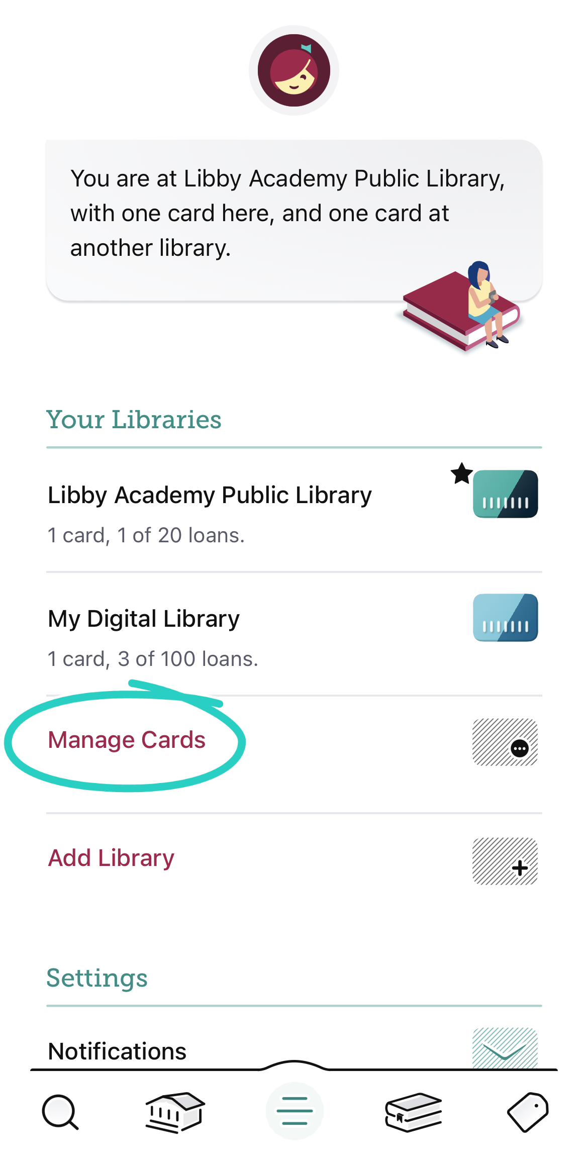 Verifying Your Library Card In Libby